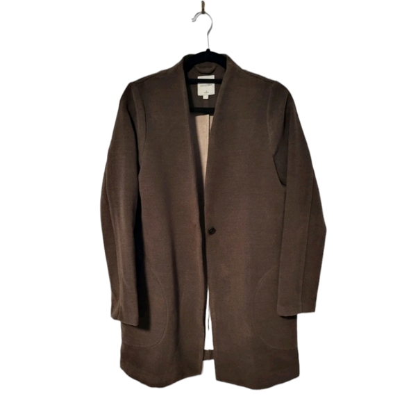Gentle Fawn | Jackets & Coats | Gentle Fawn Womens Long Overcoat Brown ...